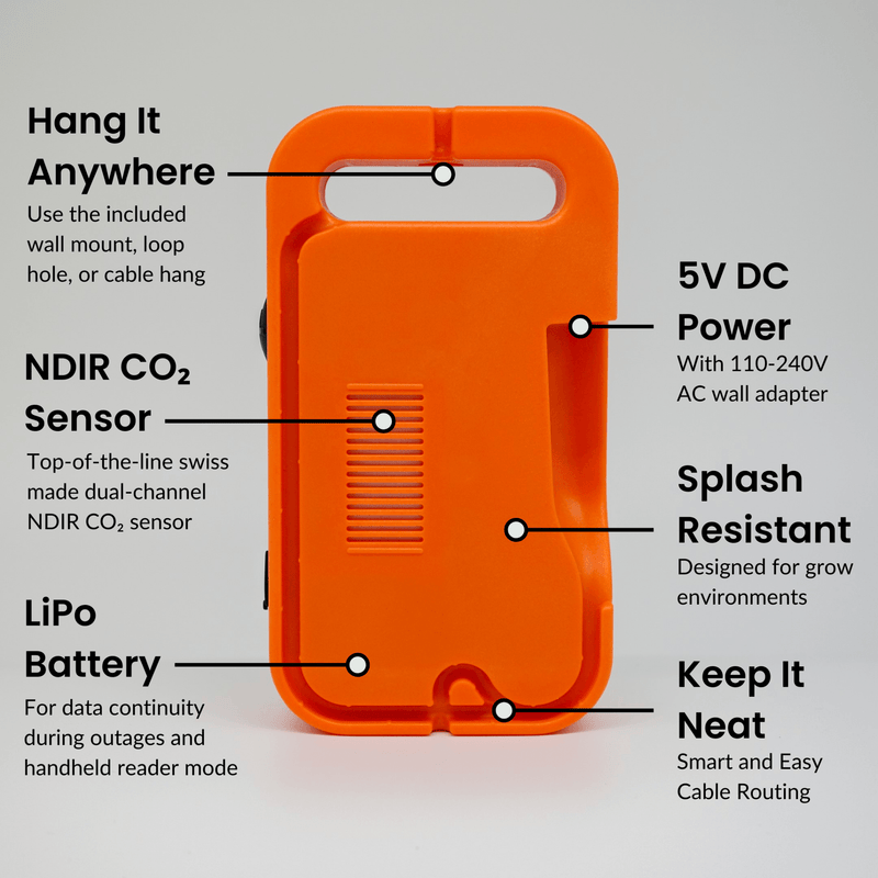 Pulse Pro - The smart grow room monitor. Track VPD, Temp, Rh, Light, CO2 - Pulse Grow